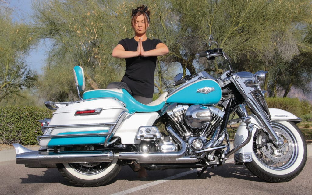 Yoga for Bikers - Yoga & Leather • OM Magazine