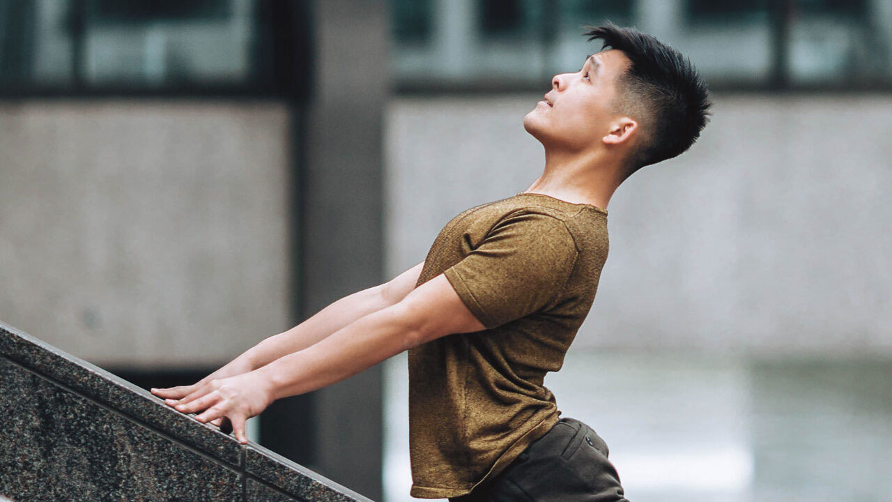 Upward-Facing Dog - David Kam | Om Yoga Magazine