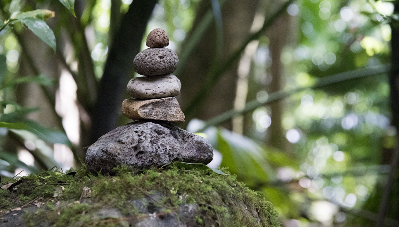 Stacking Stones and Good Intentions | Om Yoga Magazine